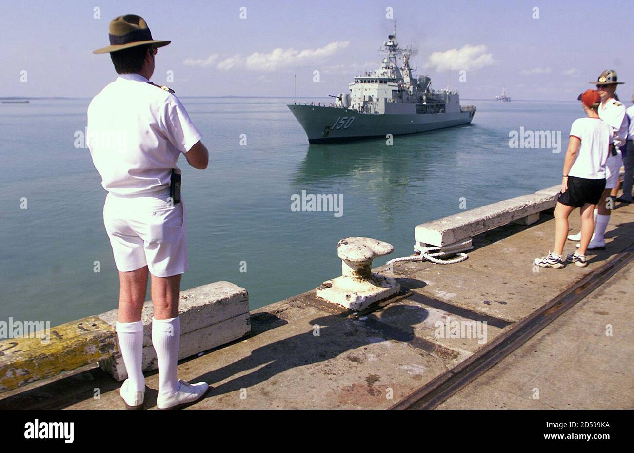 Australian naval officer hi-res stock photography and images - Alamy