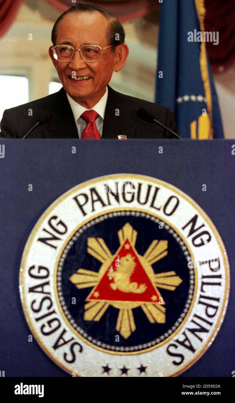 President republic philippines fidel ramos hi-res stock photography and ...