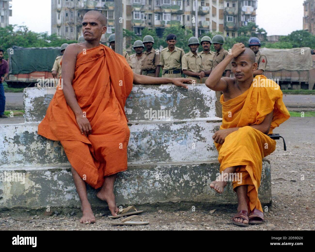 Two Unknown Buddhist Monks High Resolution Stock Photography and Images ...