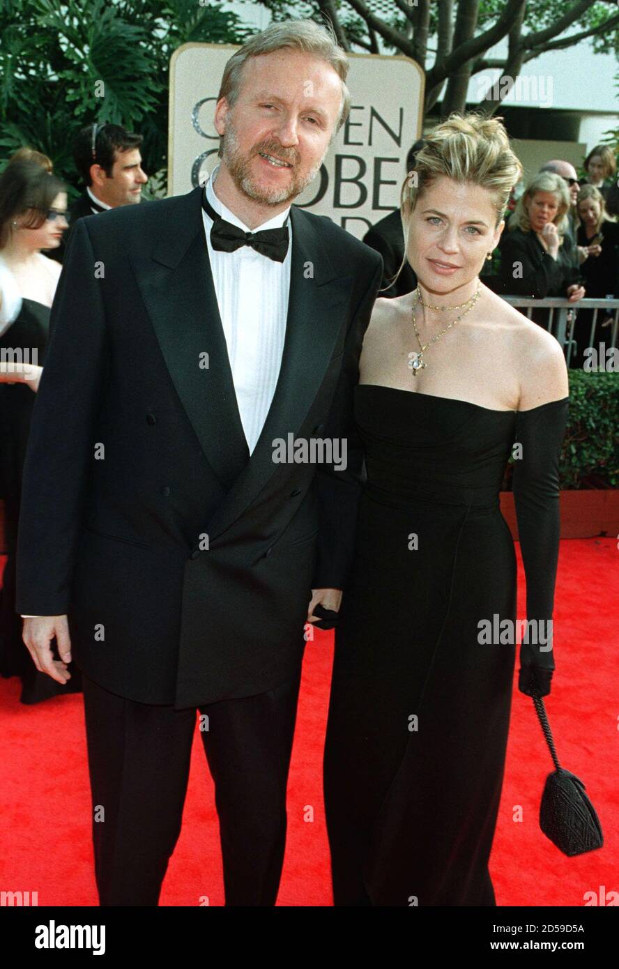 James cameron linda hamilton hi-res stock photography and images - Alamy