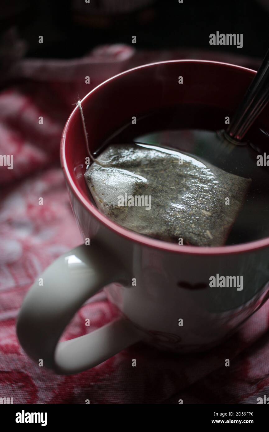 Teabag in water hi-res stock photography and images - Alamy