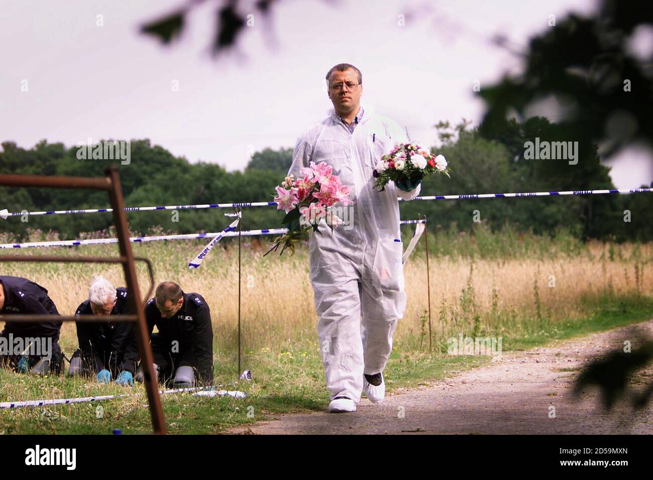 Parents of murdered eight year old sarah payne hi-res stock photography ...