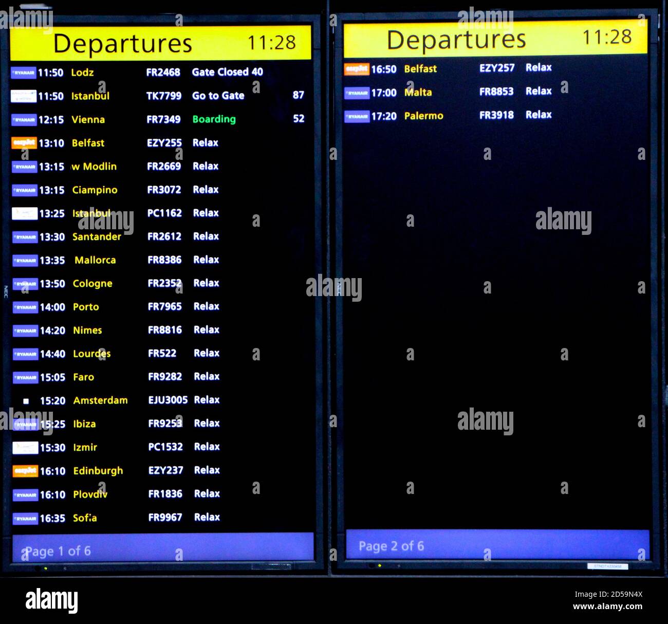 List of departures hi-res stock photography and images - Alamy