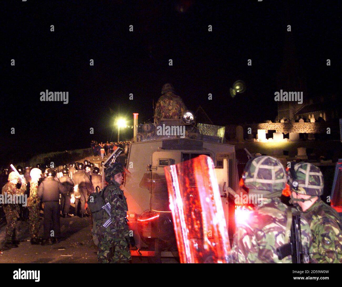 Ulster drumcree protest hi-res stock photography and images - Alamy