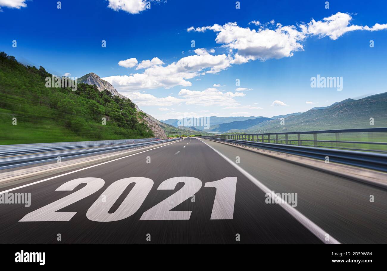 New two thousand and twenty first year. 2021 year. Figures 2021 on a ...