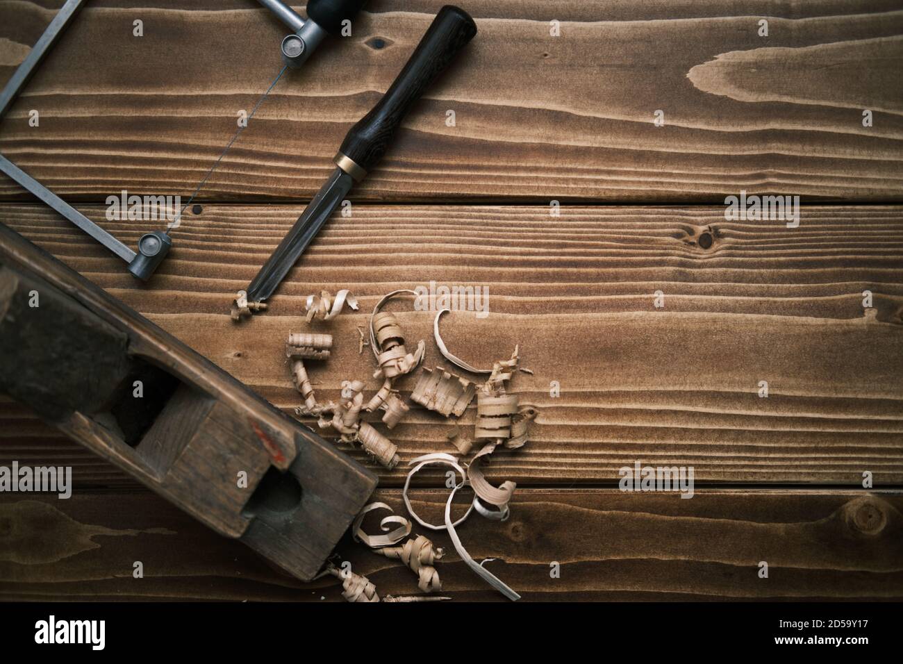 Old carpentry workshop hi-res stock photography and images - Alamy