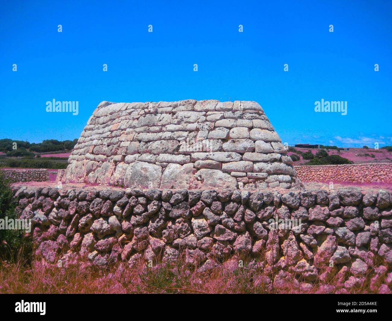 Ancient monument at Torralba den Salort, Menorca, Spain Stock Photo - Alamy