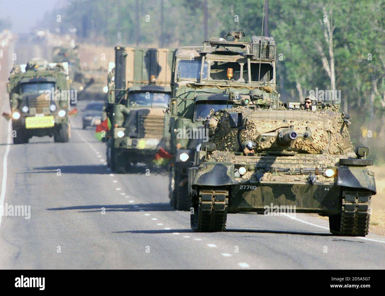 Australian army convoy hi-res stock photography and images - Alamy