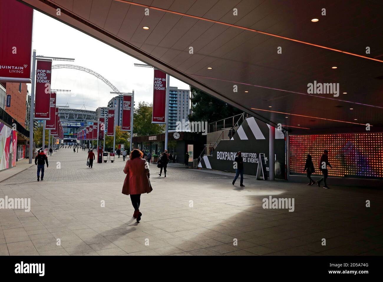 WEMBLEY WAY, WEMBLEY STADIUM, 2020 Stock Photo - Alamy