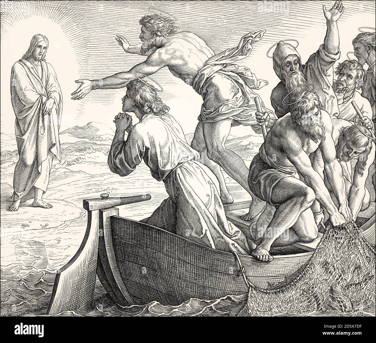 Jesus peter fish hi-res stock photography and images - Alamy