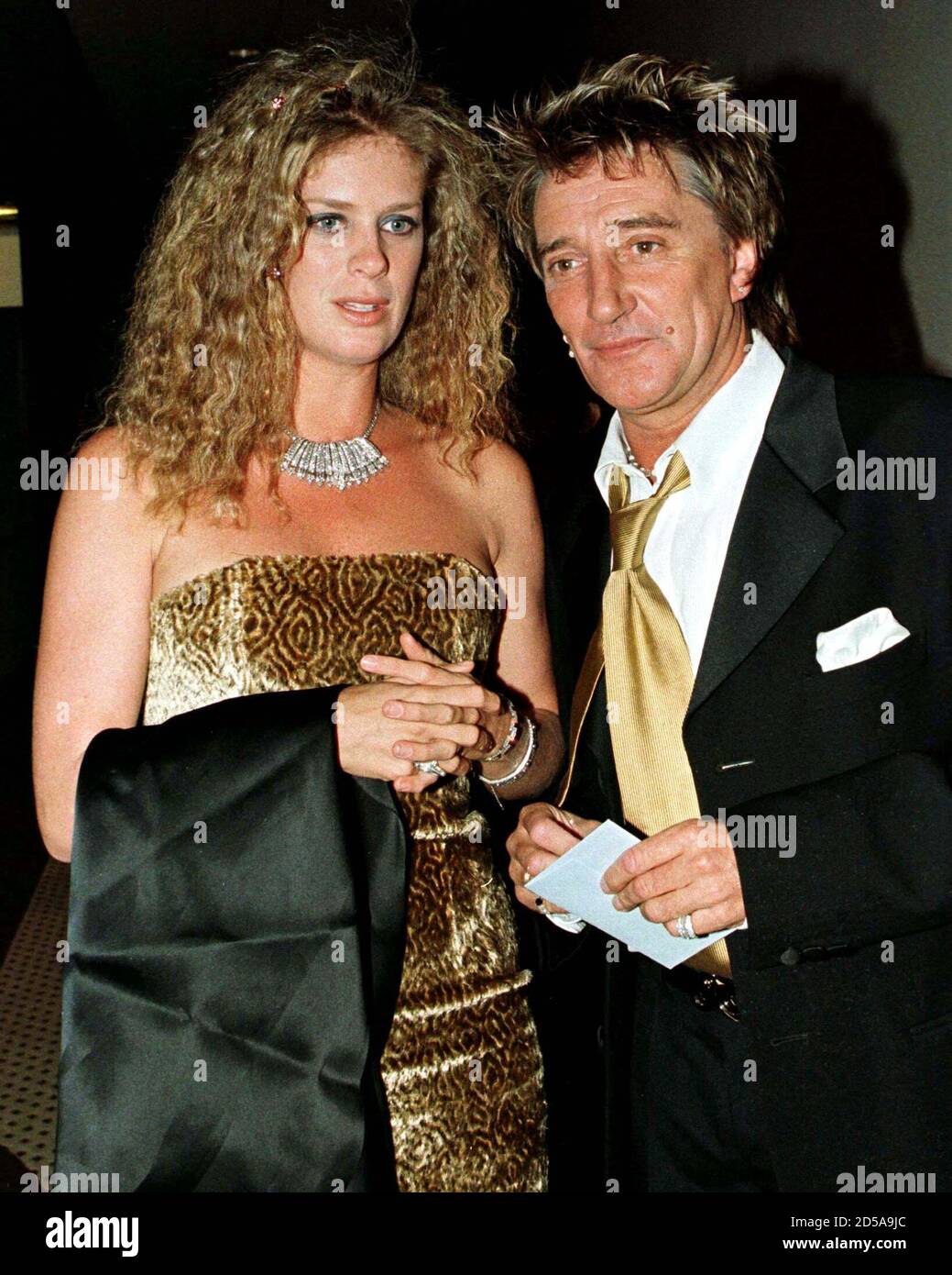 Rachel hunter and rod stewart hi-res stock photography and images - Alamy