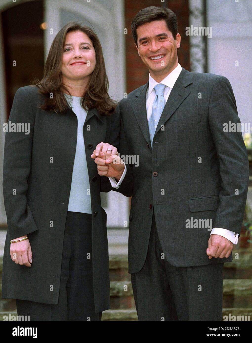 Princess alexia of greece and carlos morales quintana hi-res stock ...