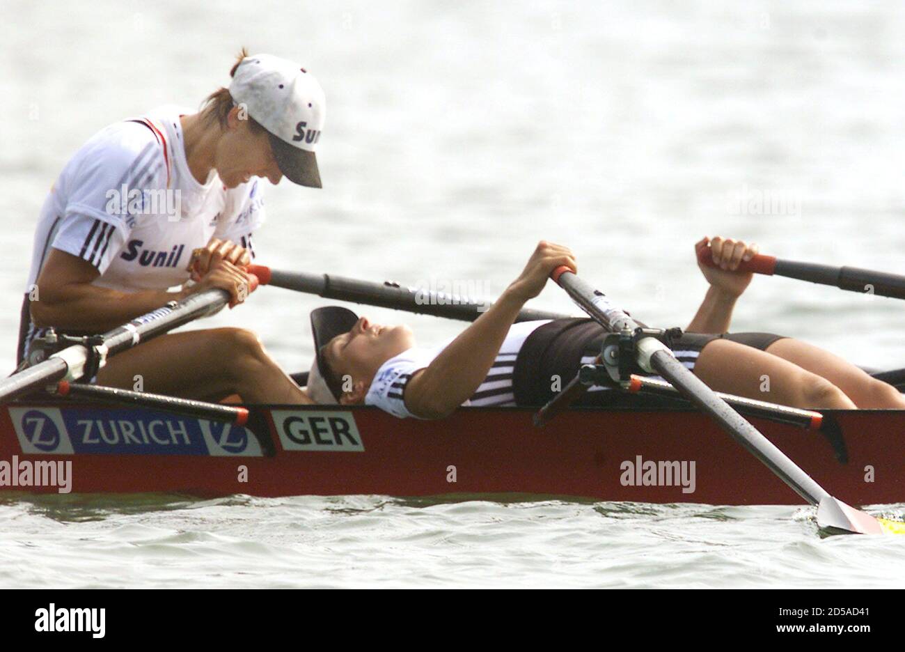 Double scull rowing team hi-res stock photography and images - Alamy