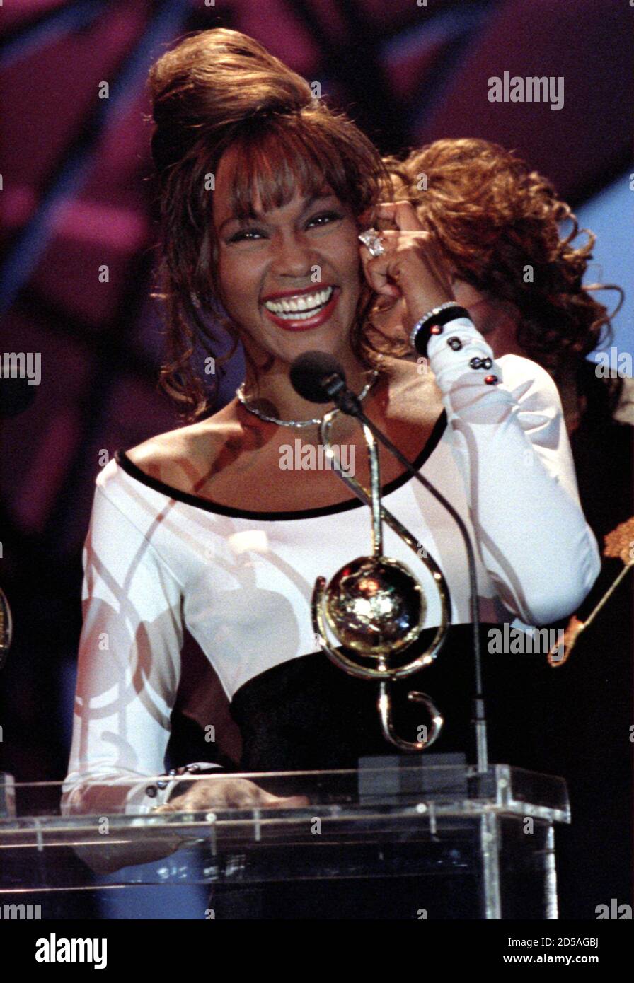 Whitney Houston Singer Music High Resolution Stock Photography and ...