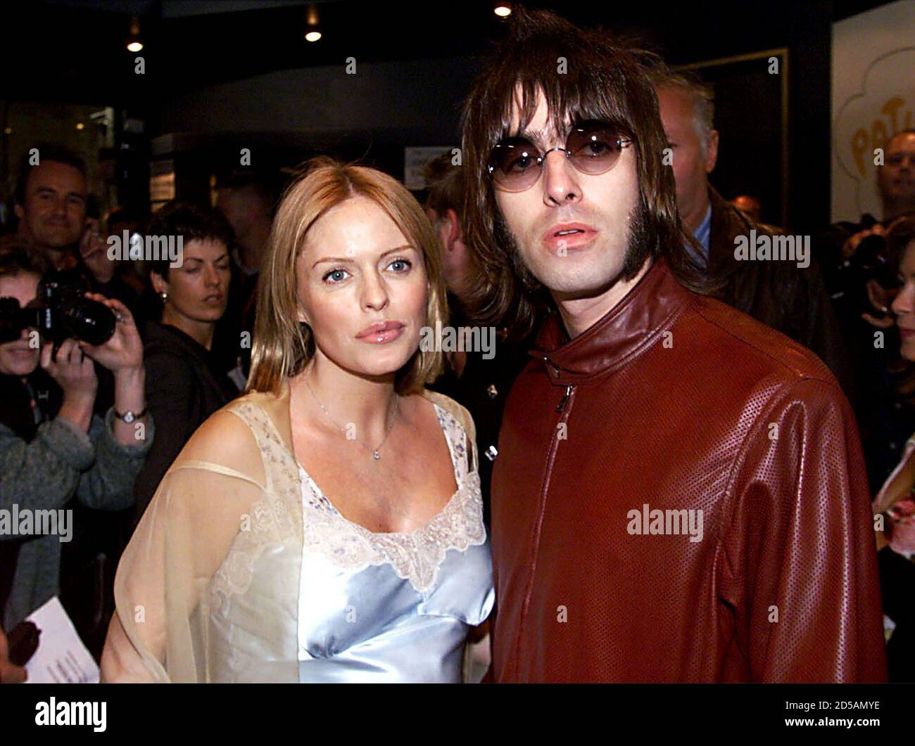 Liam Gallagher And Wife Patsy Kensit High Resolution Stock Photography ...