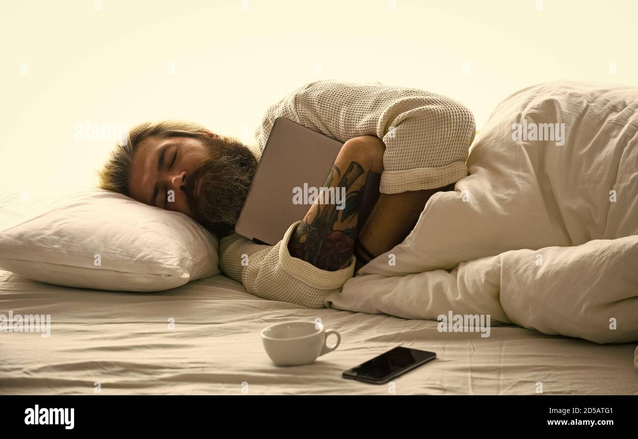 Inseparable from gadgets. Healthy sleeping. Social networks dependence ...