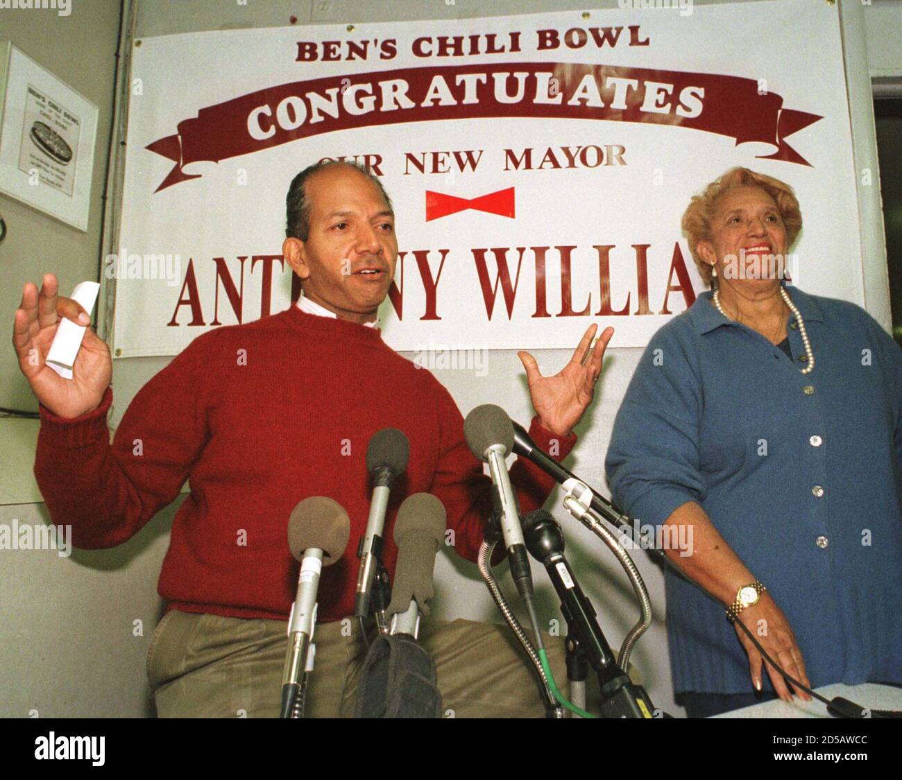 Washington Dc Mayor Anthony Williams High Resolution Stock Photography ...