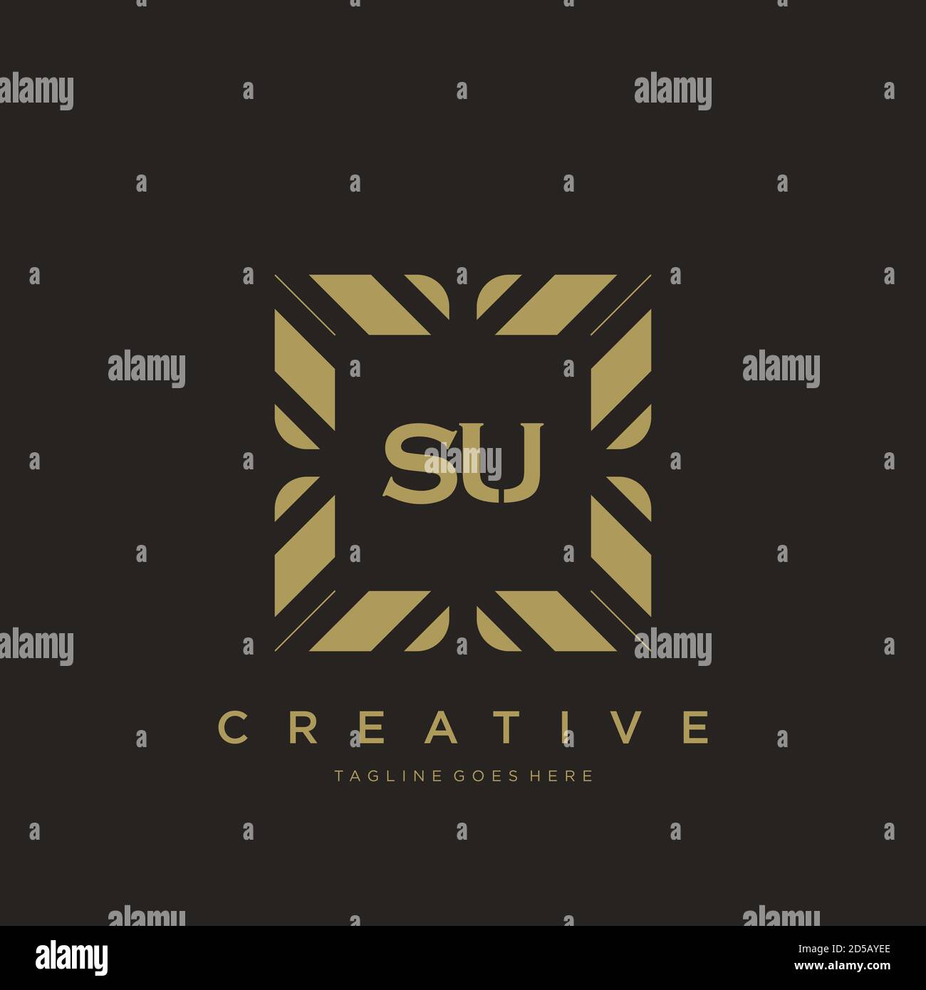 SU initial letter luxury ornament monogram logo template vector Stock Vector Image & Art - Alamy