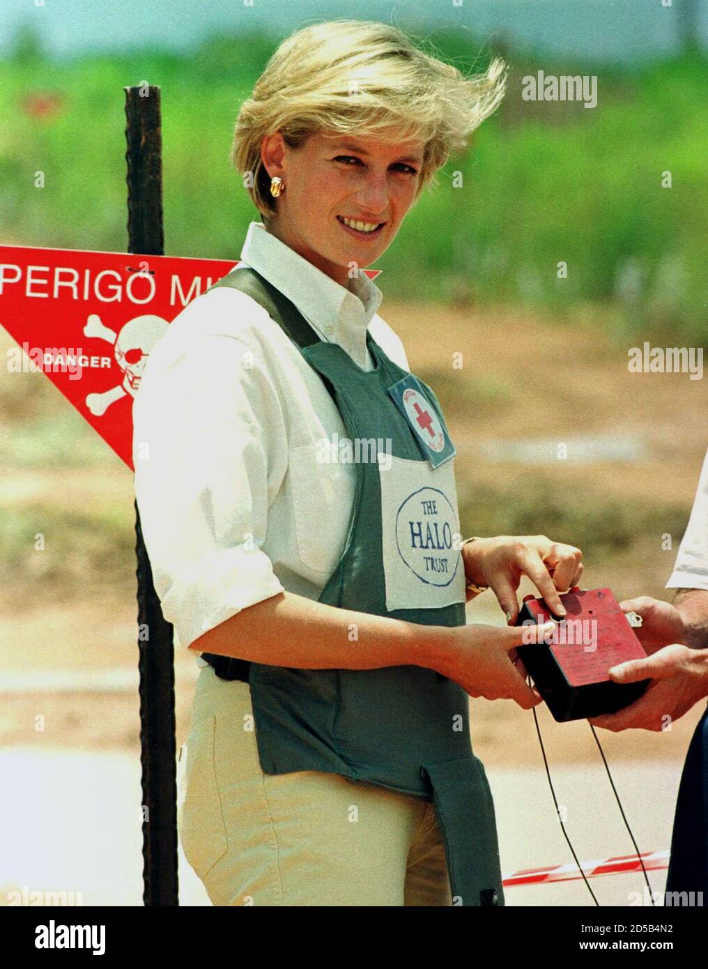 Diana princess land mines hi-res stock photography and images - Alamy