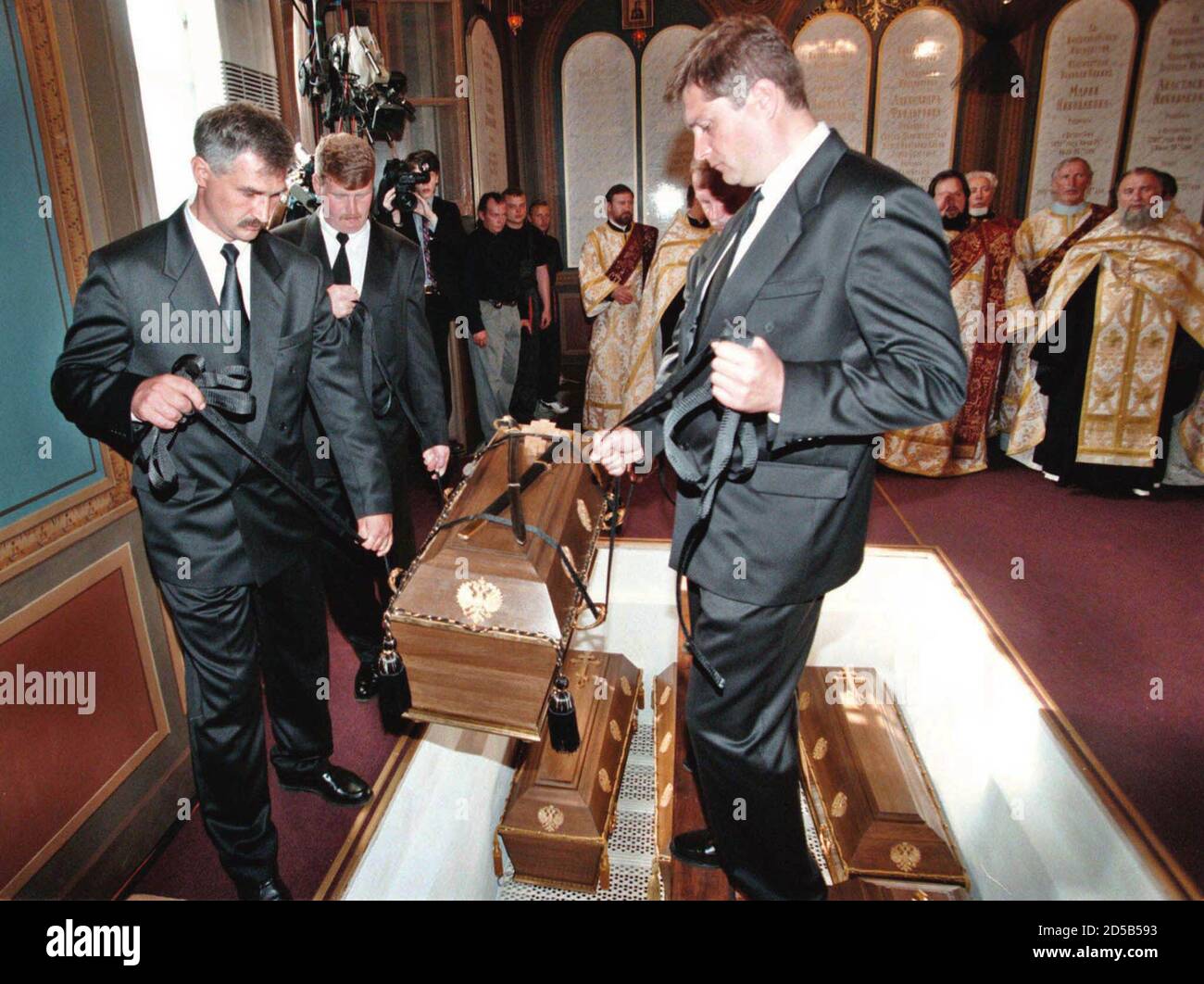 Tzar nicholas ii funeral hi-res stock photography and images - Alamy