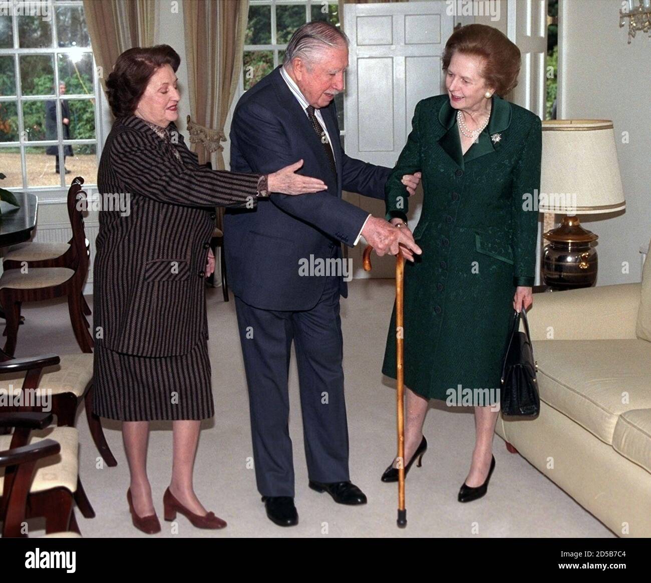 Leader of the house of lords under margaret thatcher hi-res stock ...