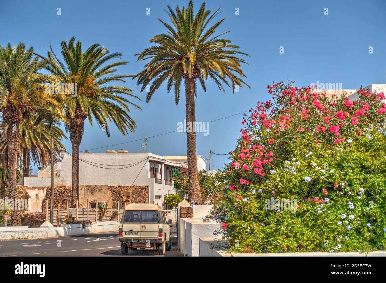 Haria lanzarote volcano house hi-res stock photography and images - Alamy