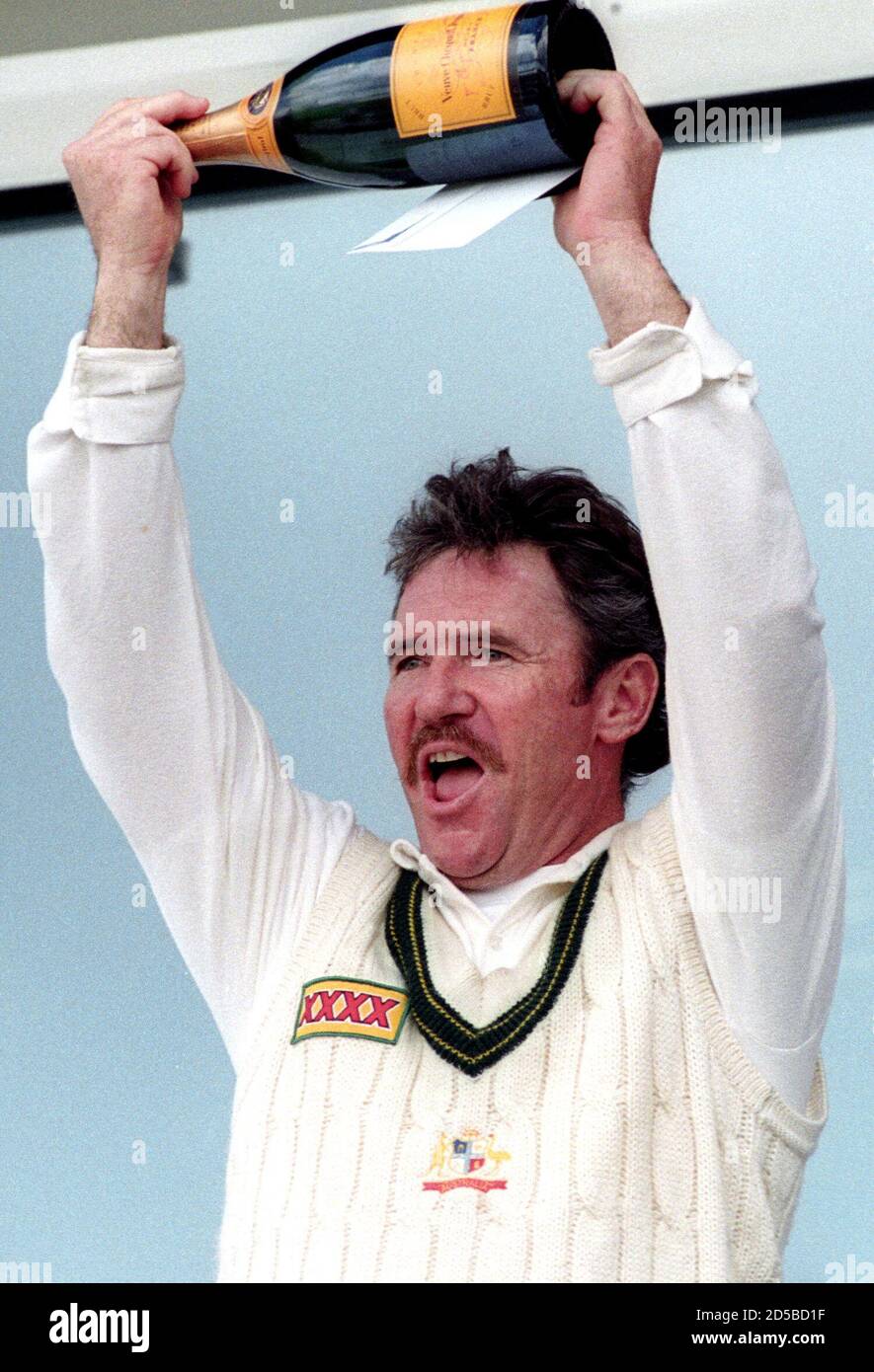 Alan border cricket hi-res stock photography and images - Alamy