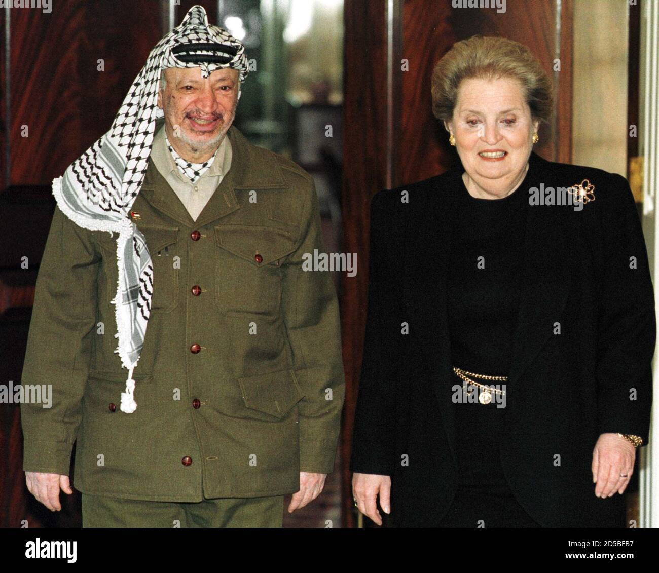 Madeleine albright arafat hi-res stock photography and images - Alamy
