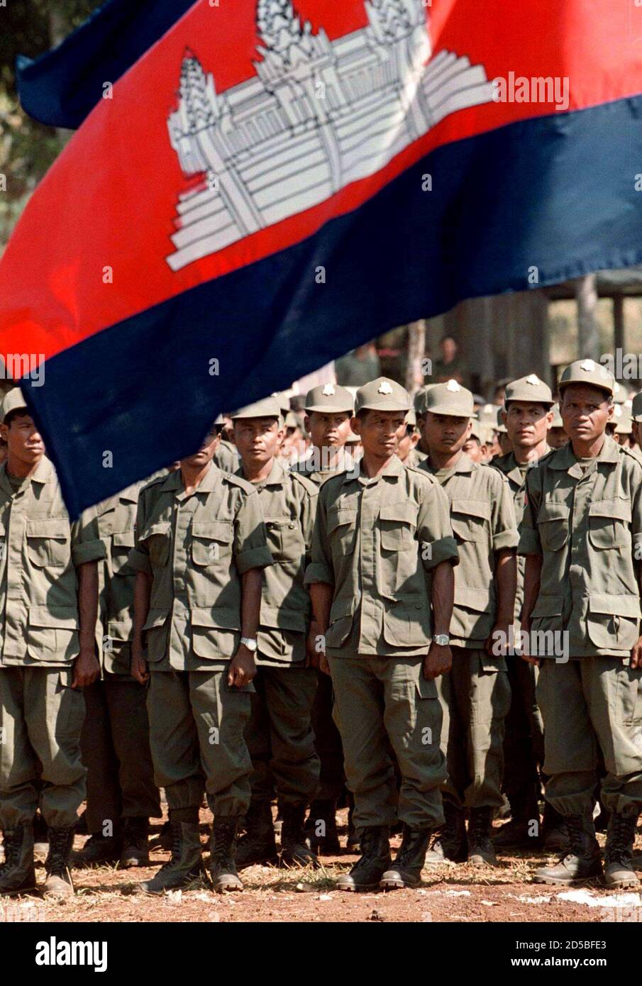 Khmer Rouge Flag High Resolution Stock Photography and Images - Alamy