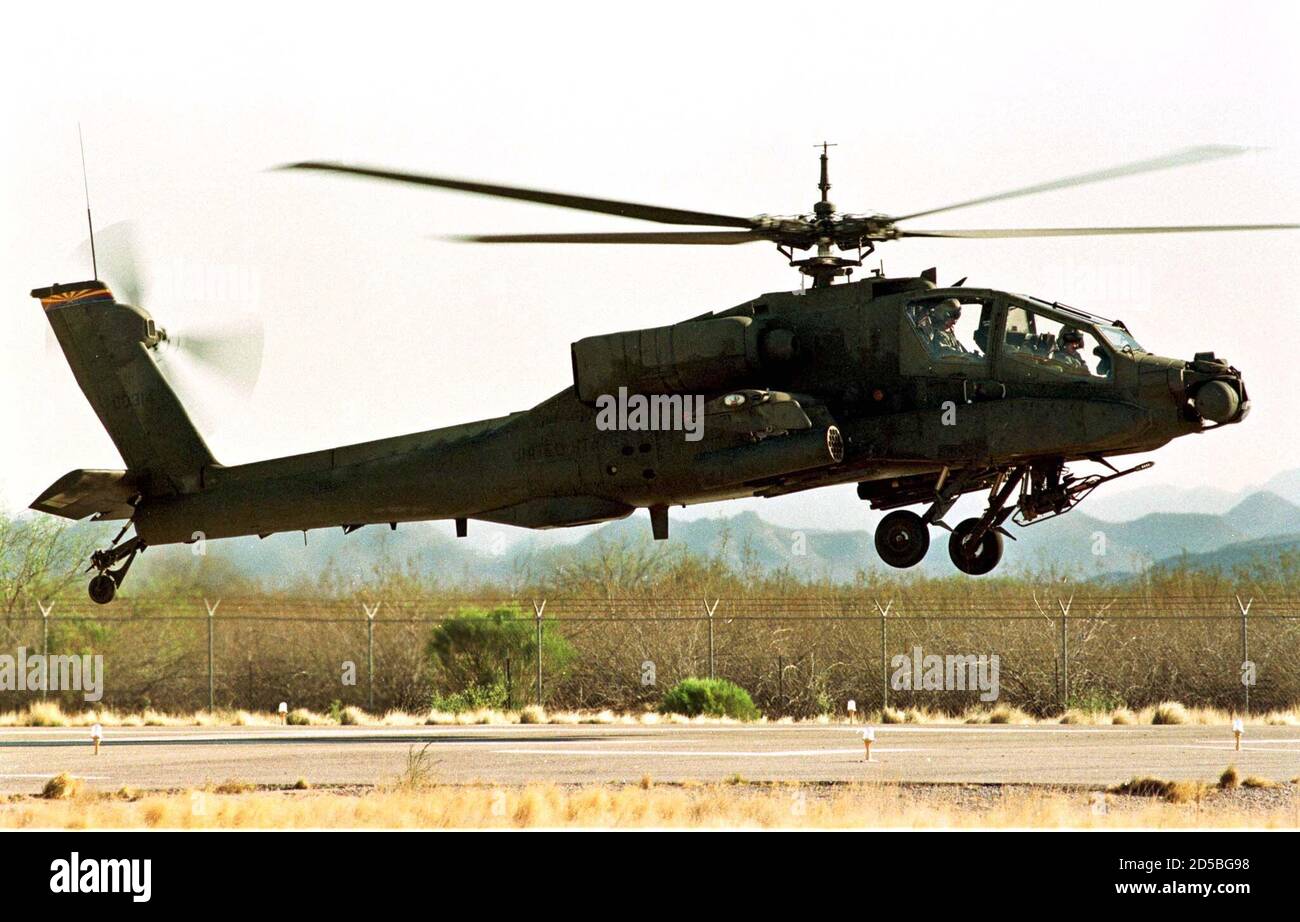Apaches helicopter hi-res stock photography and images - Alamy