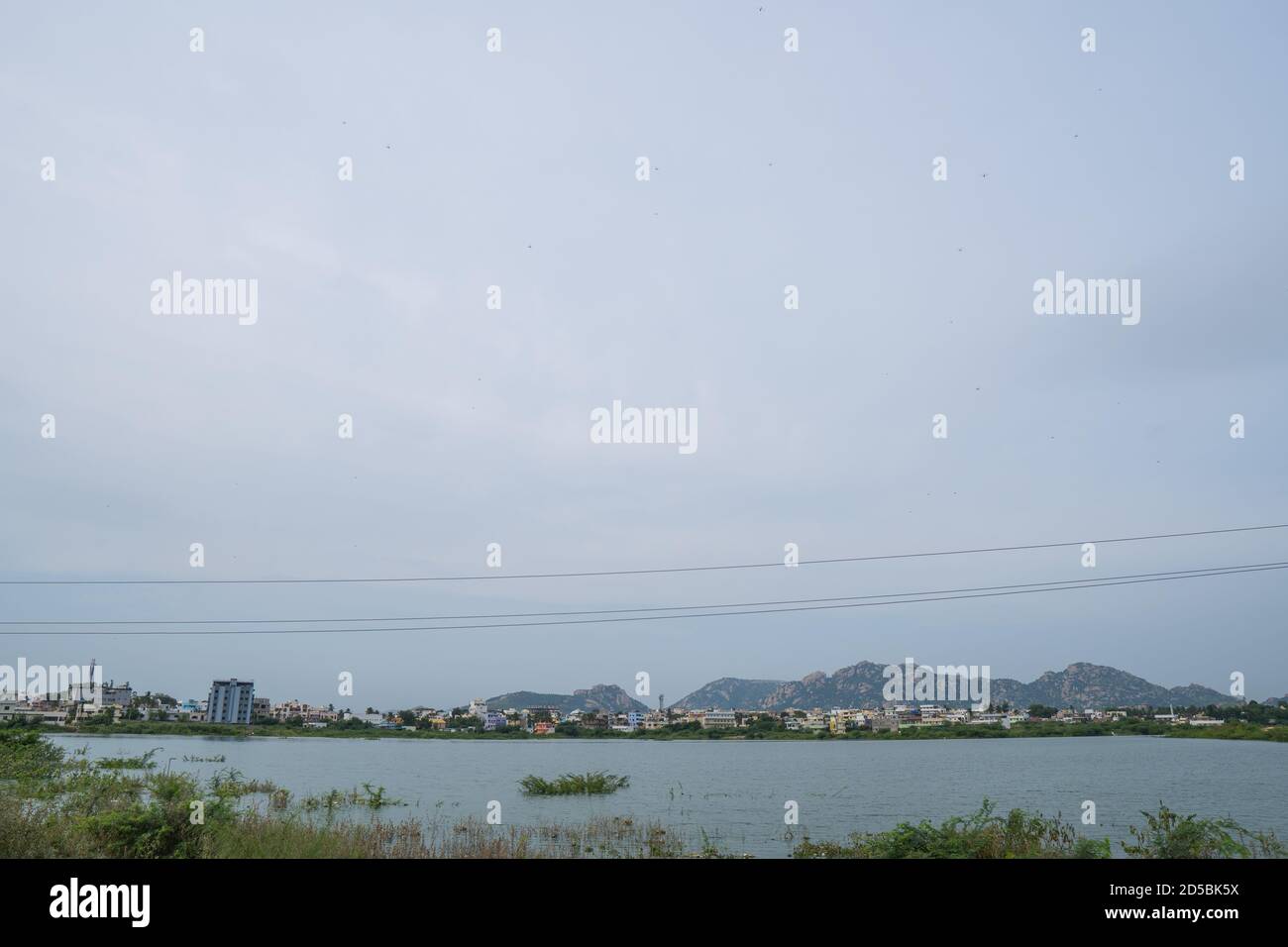 A beautiful landscape view of city Pileru, Andhra Pradesh,India Stock ...