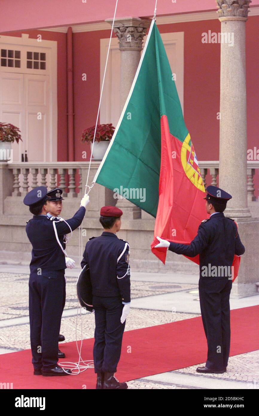 Macau portugal flag hi-res stock photography and images - Alamy