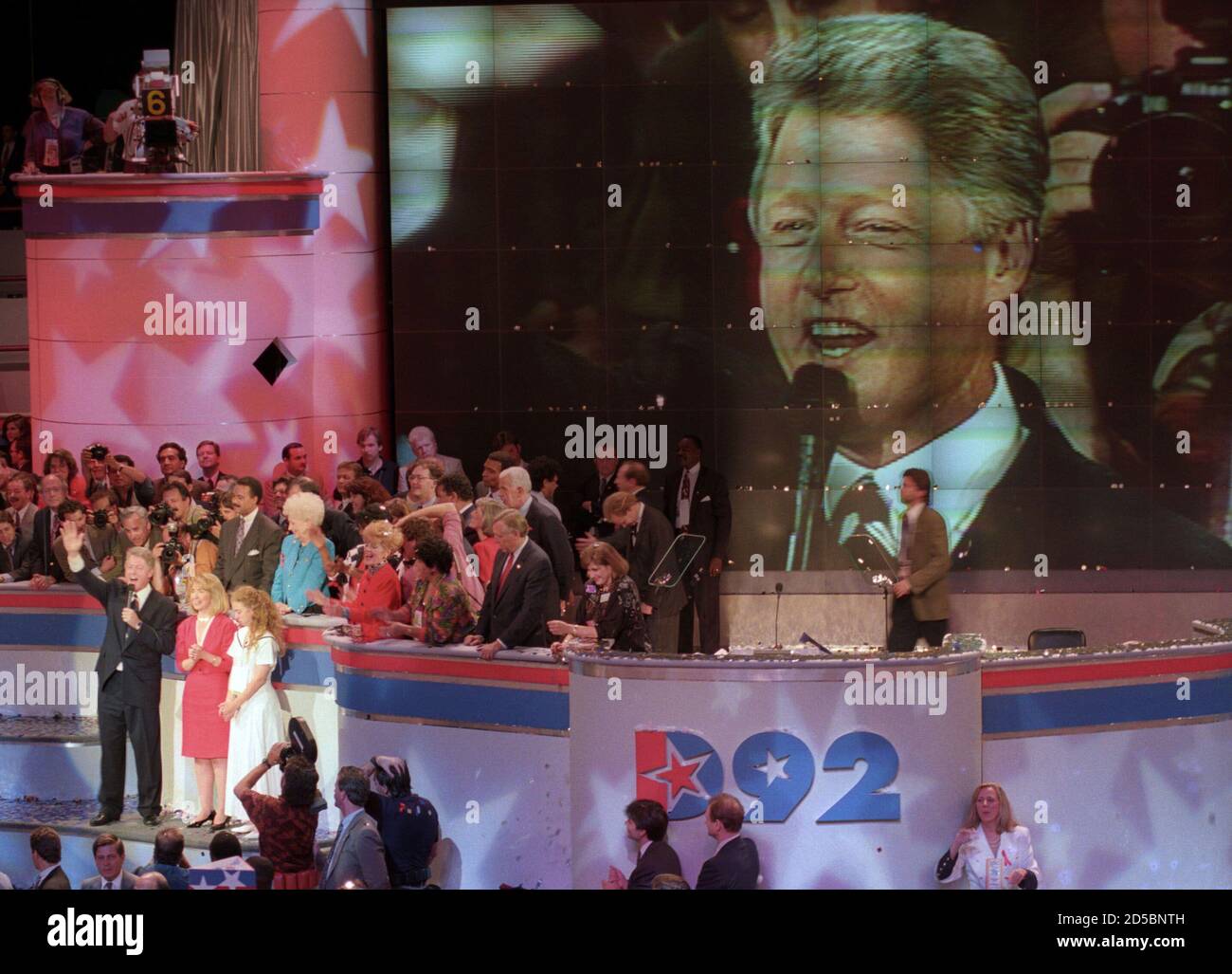 Hillary clinton 1992 convention hi-res stock photography and images - Alamy