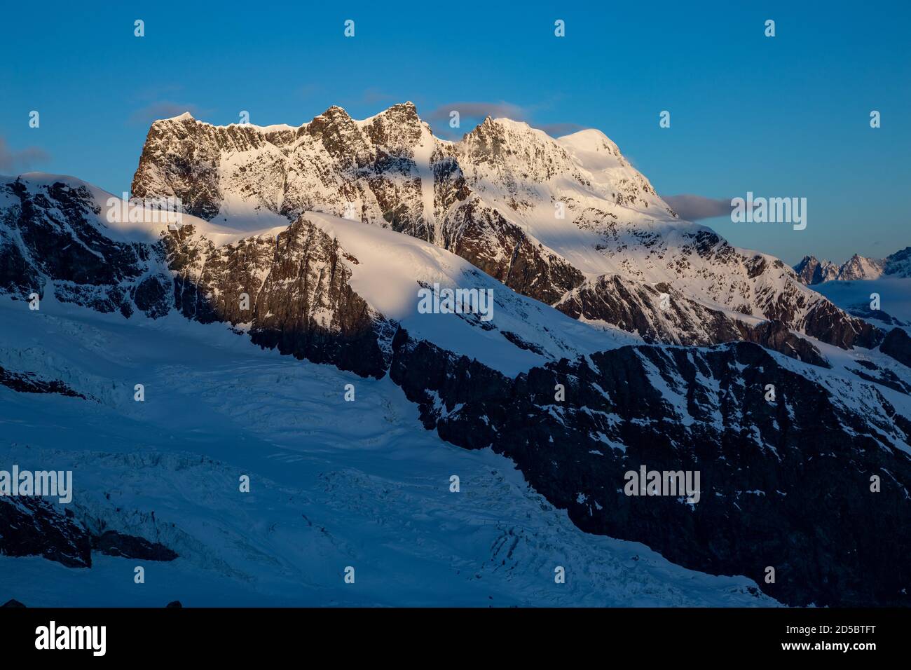 Swiss alps at sunrise Stock Photo - Alamy
