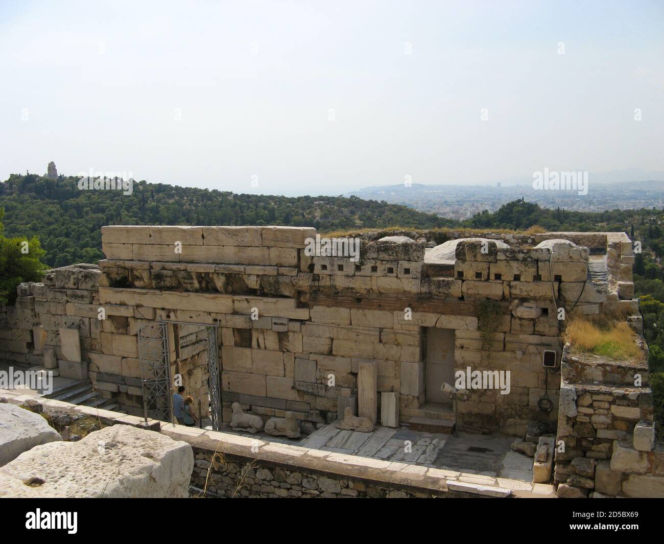 Ancient ruins in Acropolis of Athens Stock Photo - Alamy