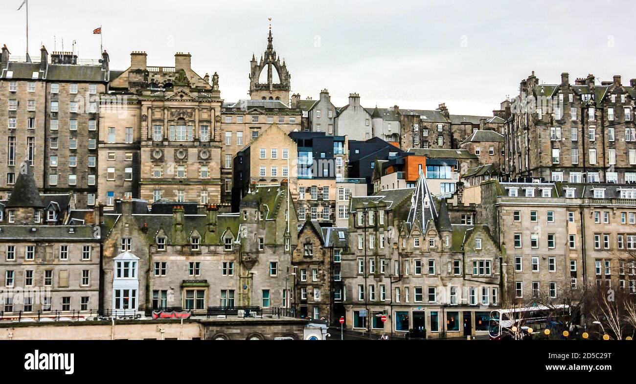 Edinburgh, Scotland. Architecture of the city Stock Photo - Alamy