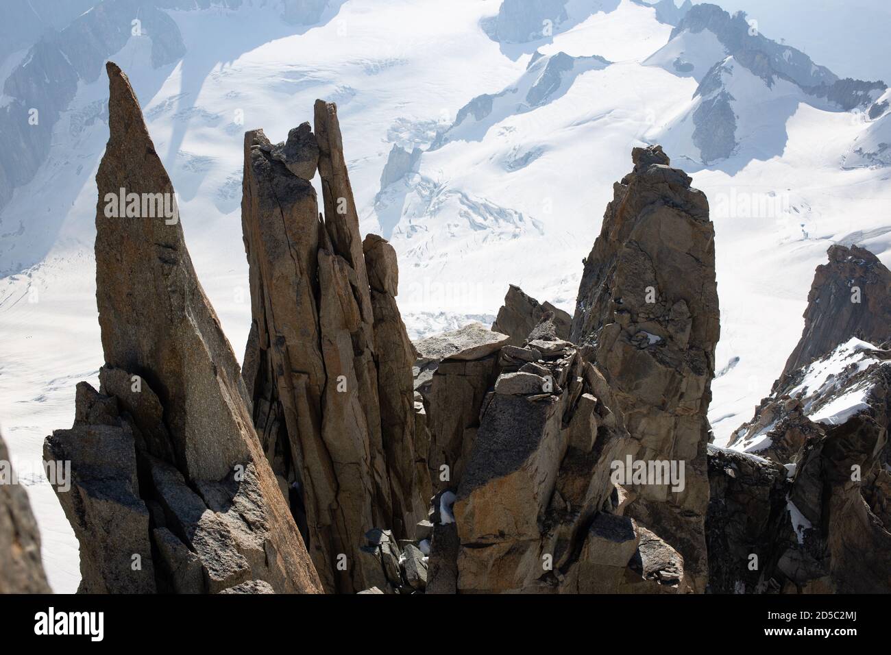 rocky spires in the swiss alps Stock Photo - Alamy