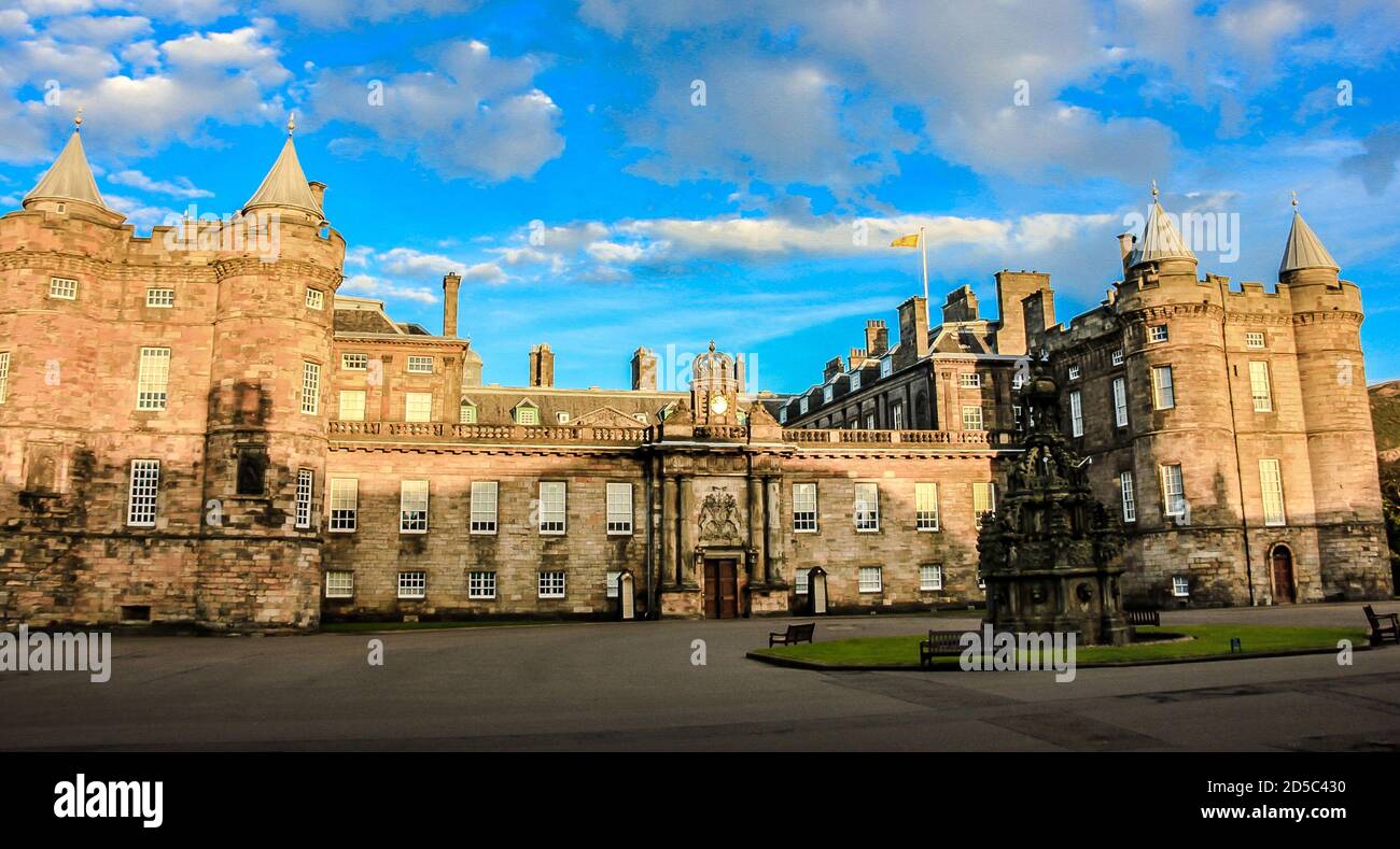 The Palace of Holyroodhouse, commonly referred to as Holyrood Palace ...