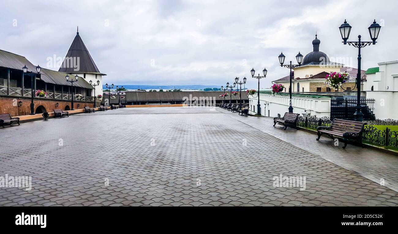 Courtyard kazan kremlin in hi-res stock photography and images - Alamy