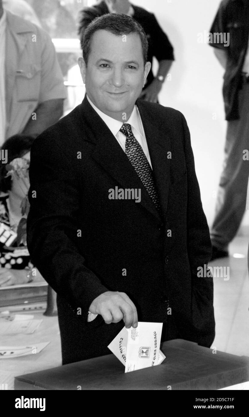 Ehud barak Black and White Stock Photos & Images - Alamy