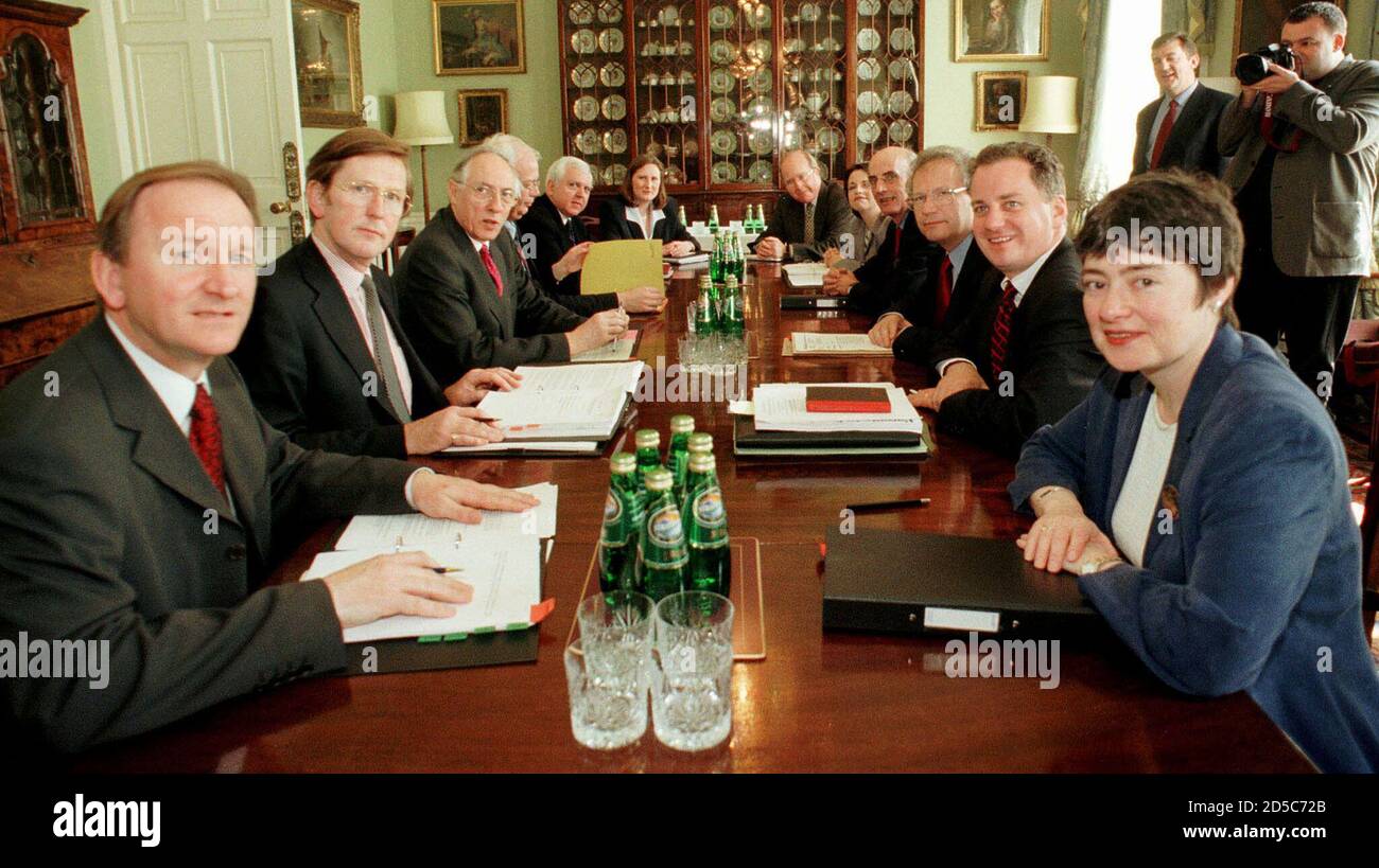 Enterprise minister jim wallace hi-res stock photography and images - Alamy