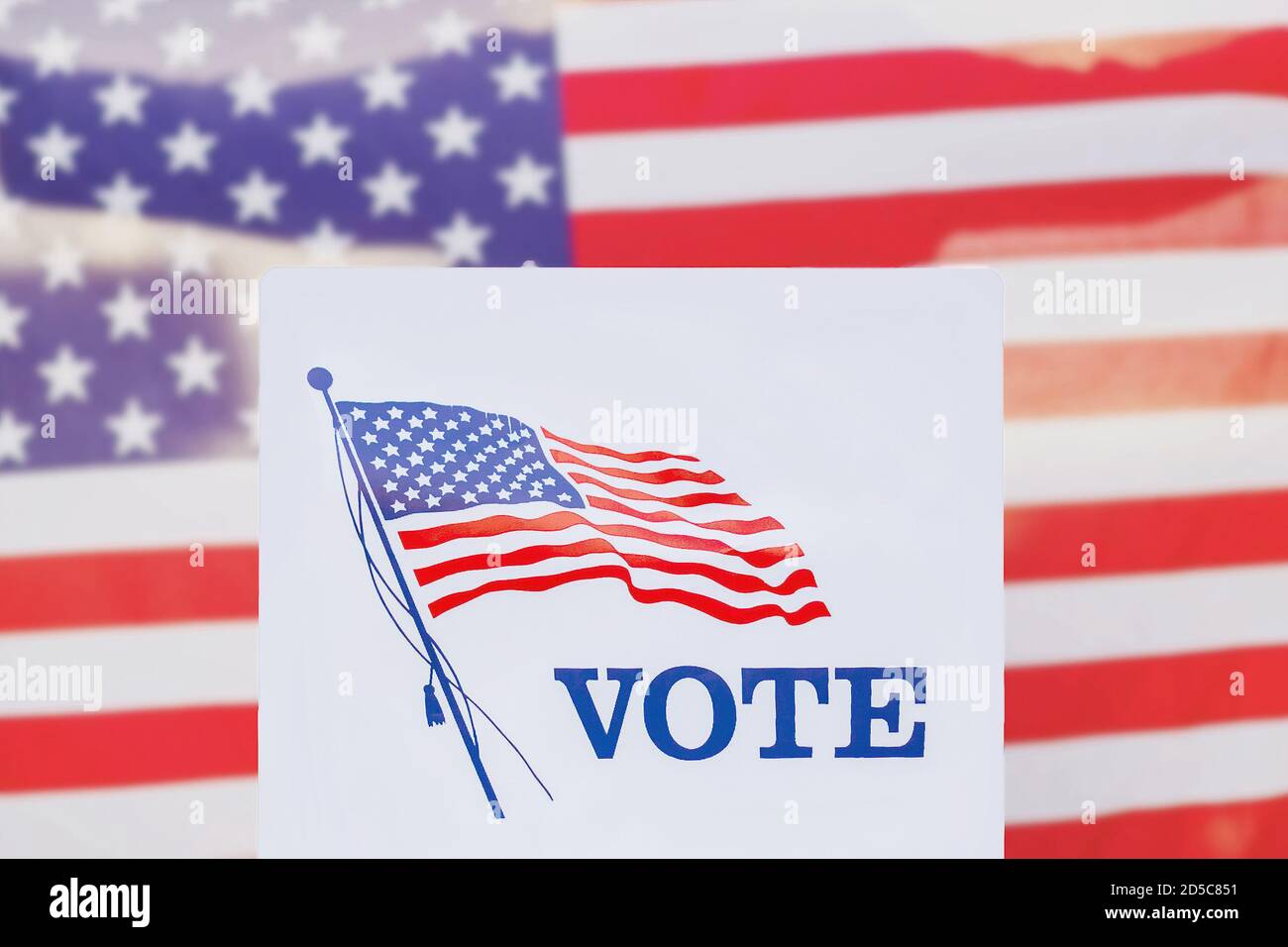 Us flag ballot box hi-res stock photography and images - Alamy