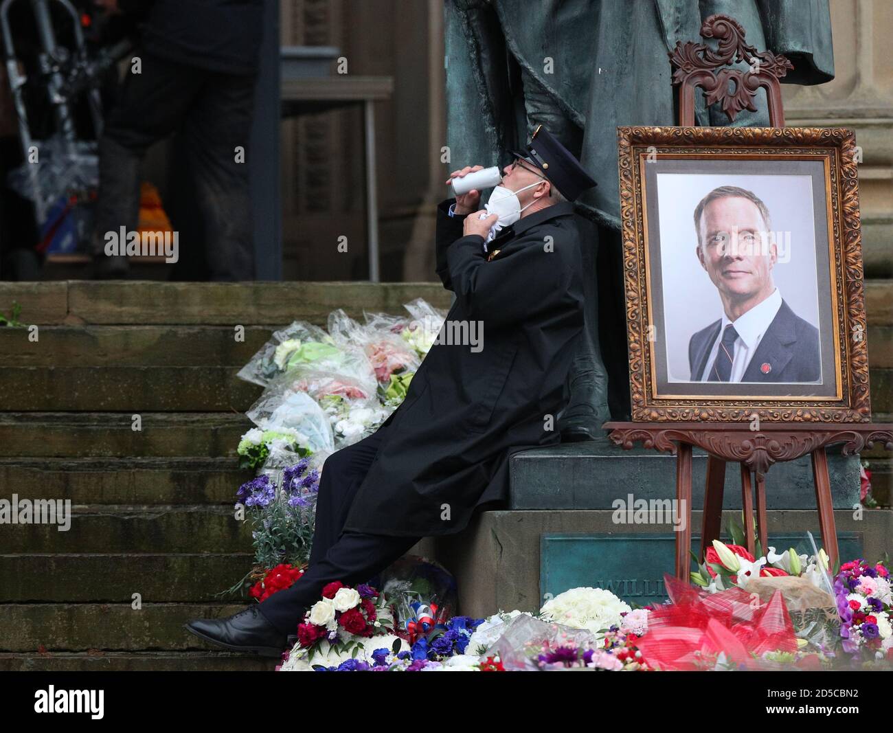 The film set of The Batman in Liverpool Stock Photo - Alamy