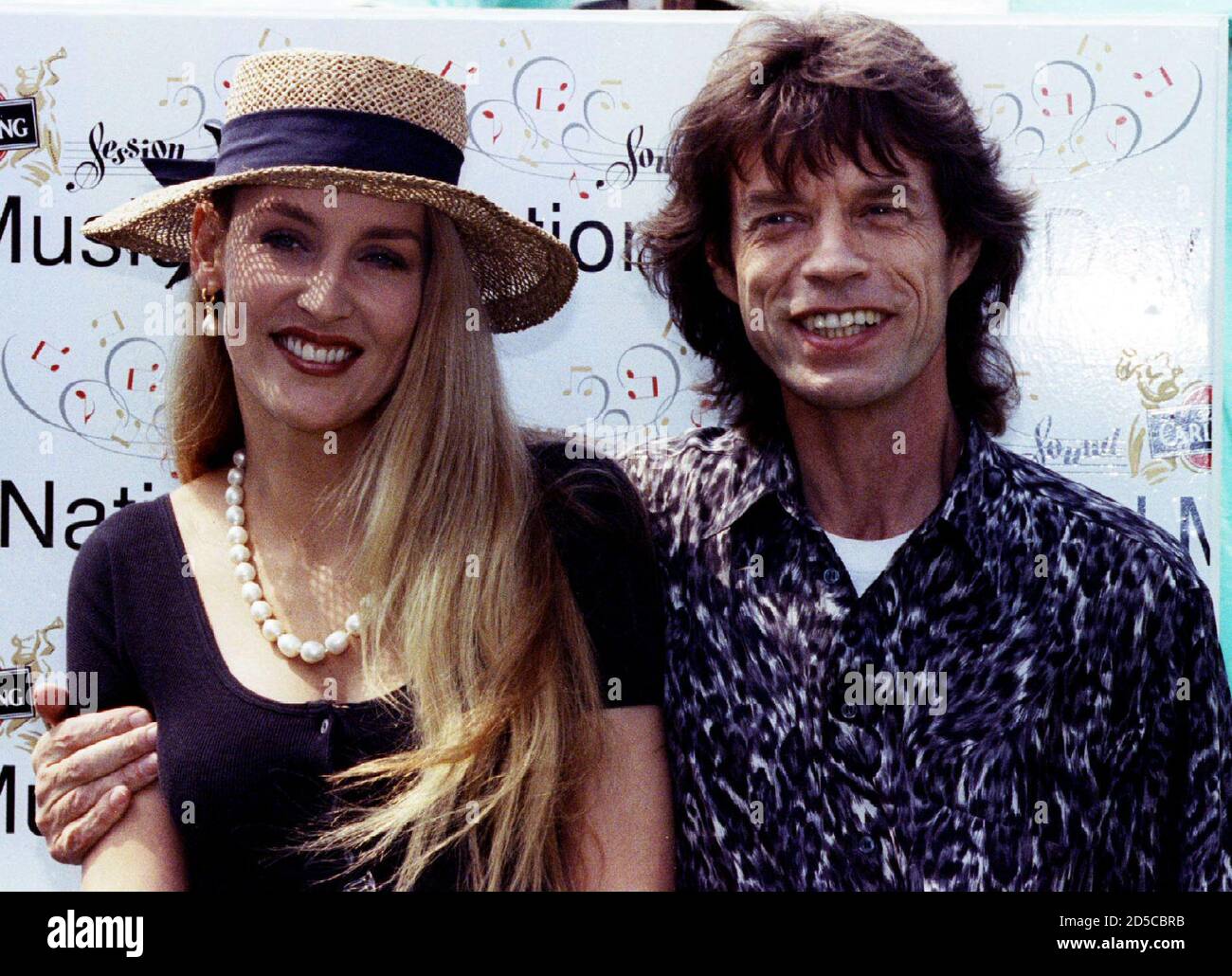 Jerry hall and mick jagger hi-res stock photography and images - Alamy