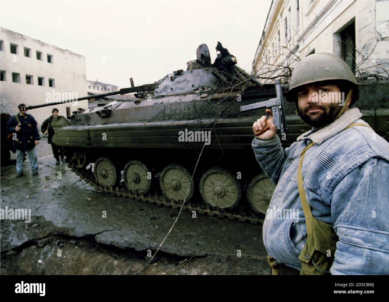 Chechen fighter hi-res stock photography and images - Alamy