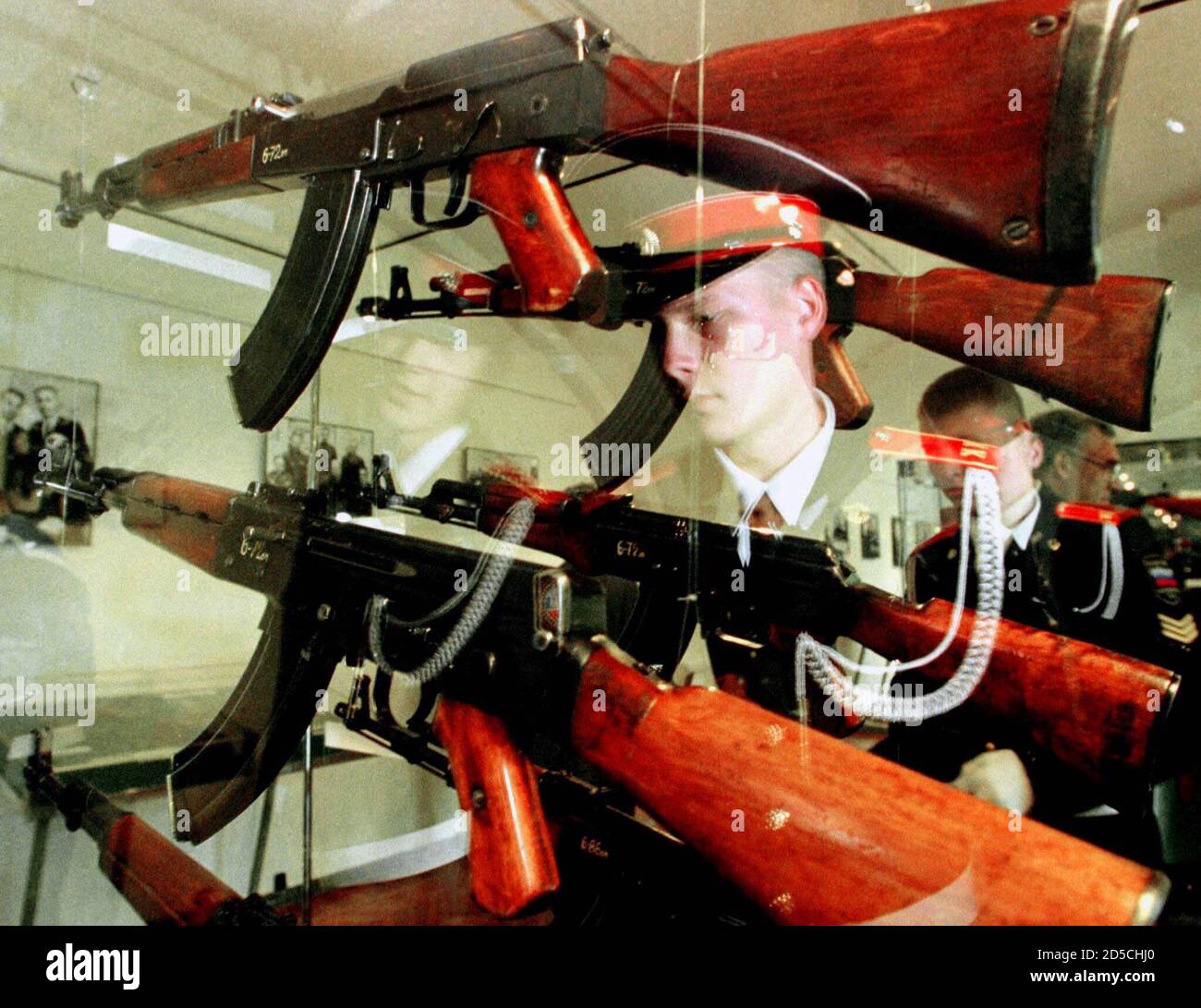 Rifle exhibition kalashnikov hi-res stock photography and images - Alamy