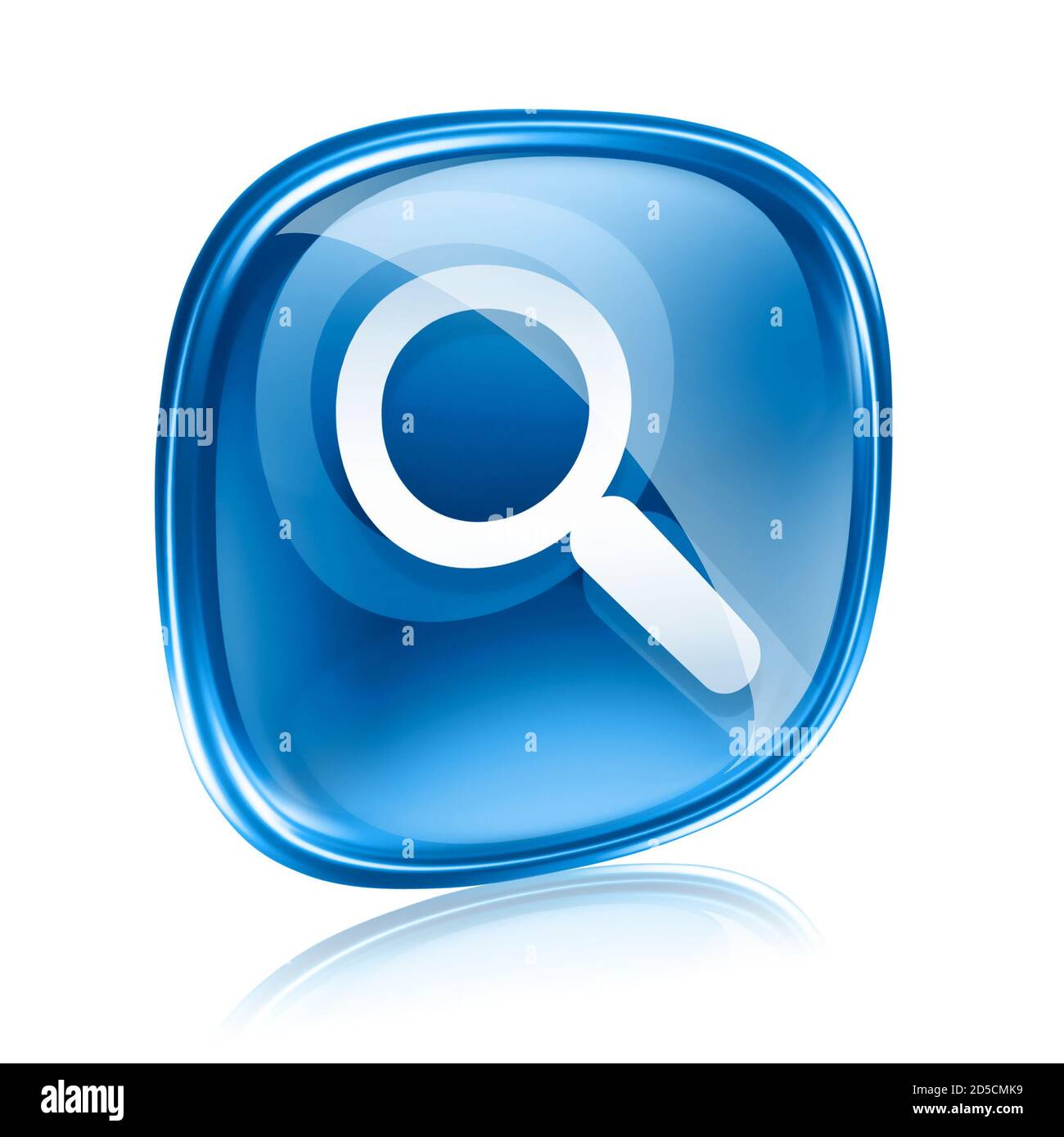 Document icon blue glass Cut Out Stock Images & Pictures - Alamy