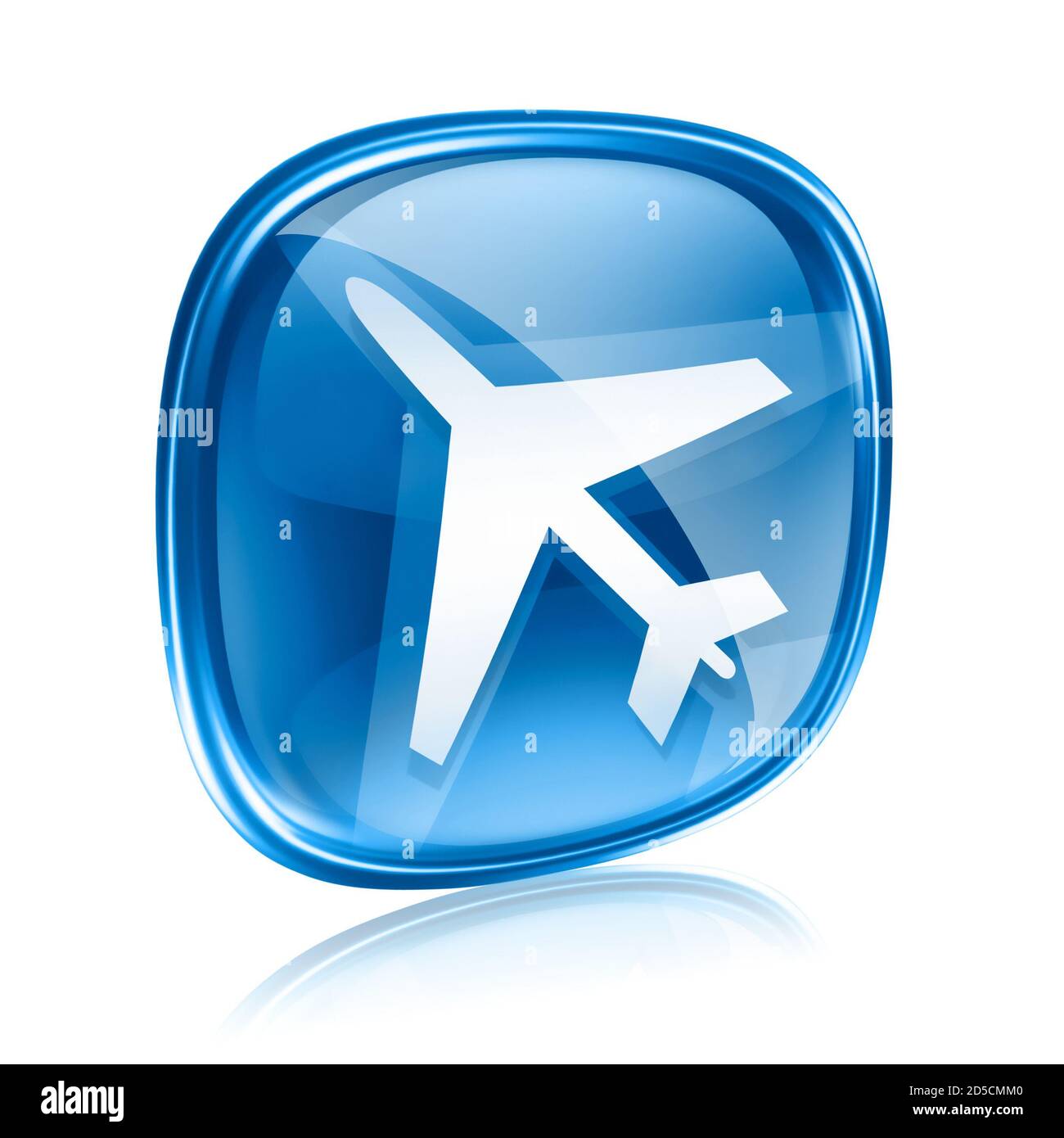 Information icon blue glass, isolated on white background Stock Photo ...