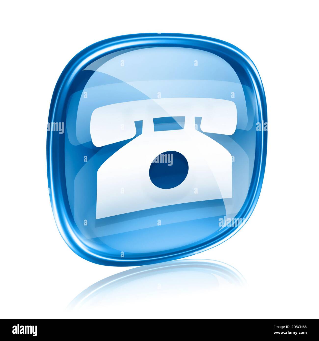 Phone call 3d icon Cut Out Stock Images & Pictures - Alamy