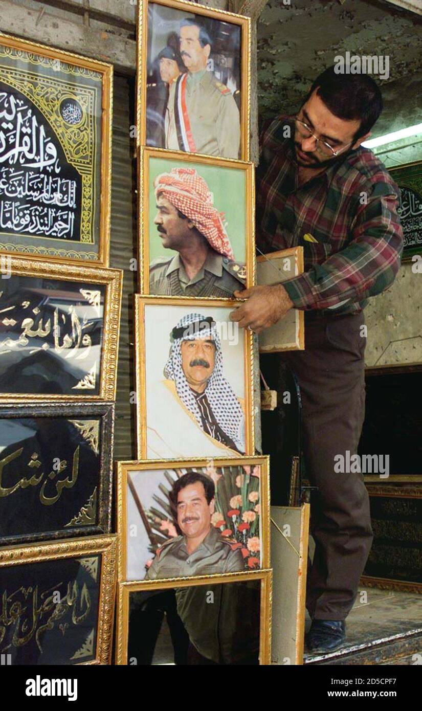President iraq saddam hussein military hi-res stock photography and ...